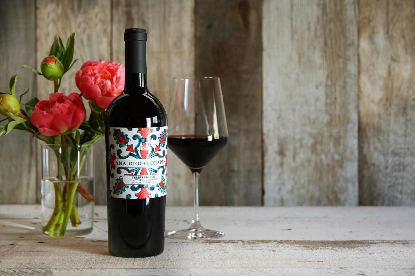 Ana Diogo-Draper Covey Hill Vineyard Sonoma Valley Tempranillo 2020 ...
