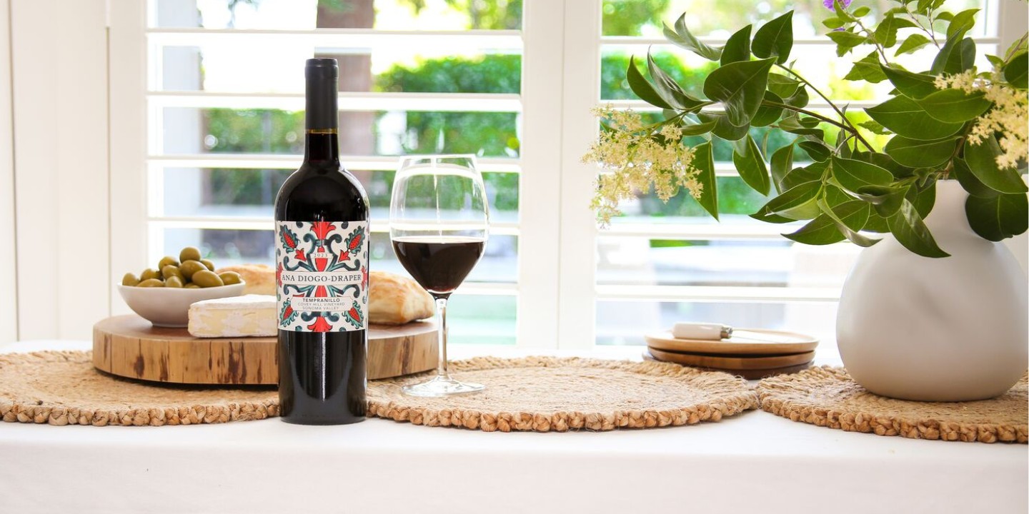 Ana Diogo-Draper Covey Hill Vineyard Sonoma Valley Tempranillo 2023 ...