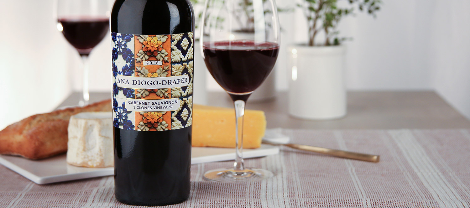 Ana Diogo-Draper Sonoma Valley 3 Clones Cabernet Sauvignon 2018 ...