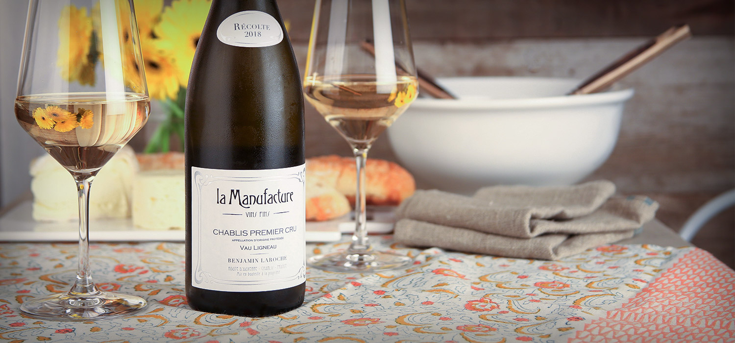 Benjamin Laroche Chablis 1er Cru Vau Ligneau 2018 | NakedWines.com