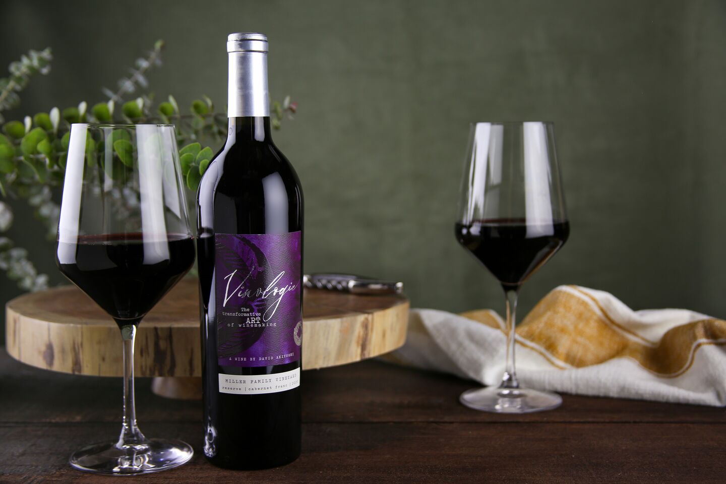 David Akiyoshi Vinologie Miller Vineyard Reserve Cabernet Franc 2020 ...