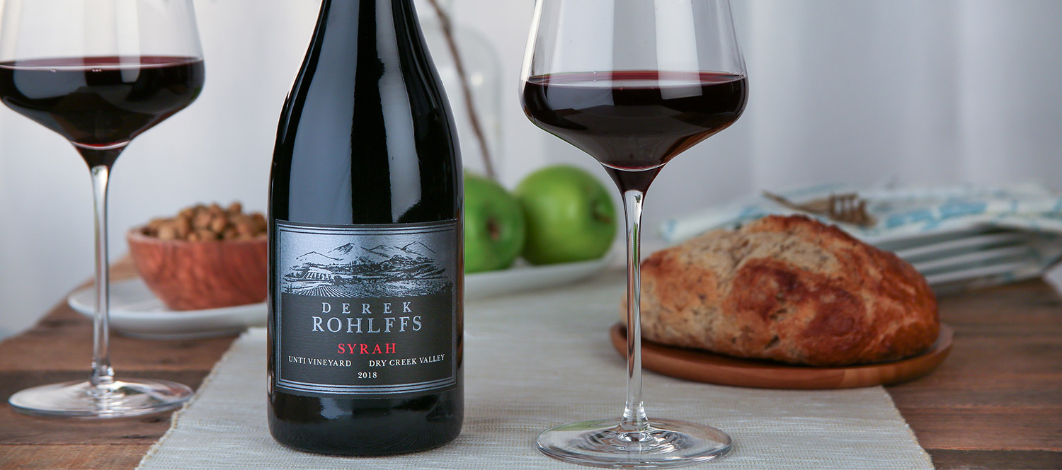 Derek Rohlffs Single Vineyard Dry Creek Valley Syrah 2018 | NakedWines.com
