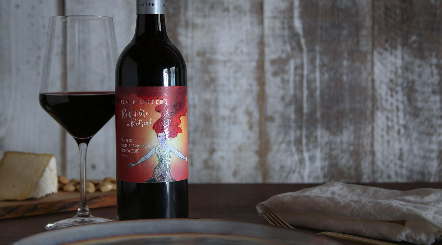 Jen Pfeiffer The Hero Cabernet Merlot 2019 | NakedWines.com