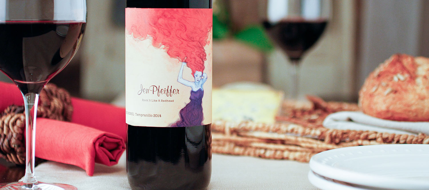 Jen Pfeiffer The Rebel Tempranillo 2014 | NakedWines.com