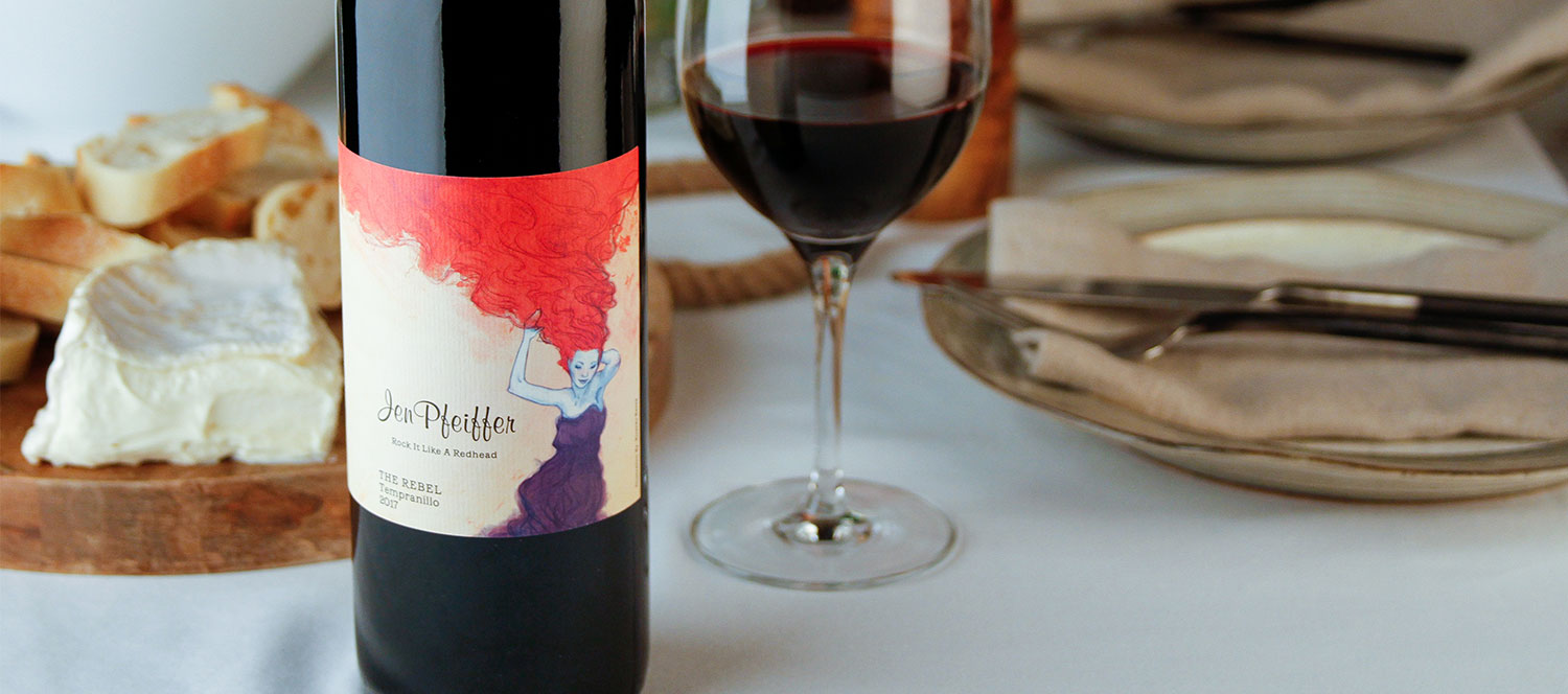 Jen Pfeiffer The Rebel Tempranillo 2017 | NakedWines.com
