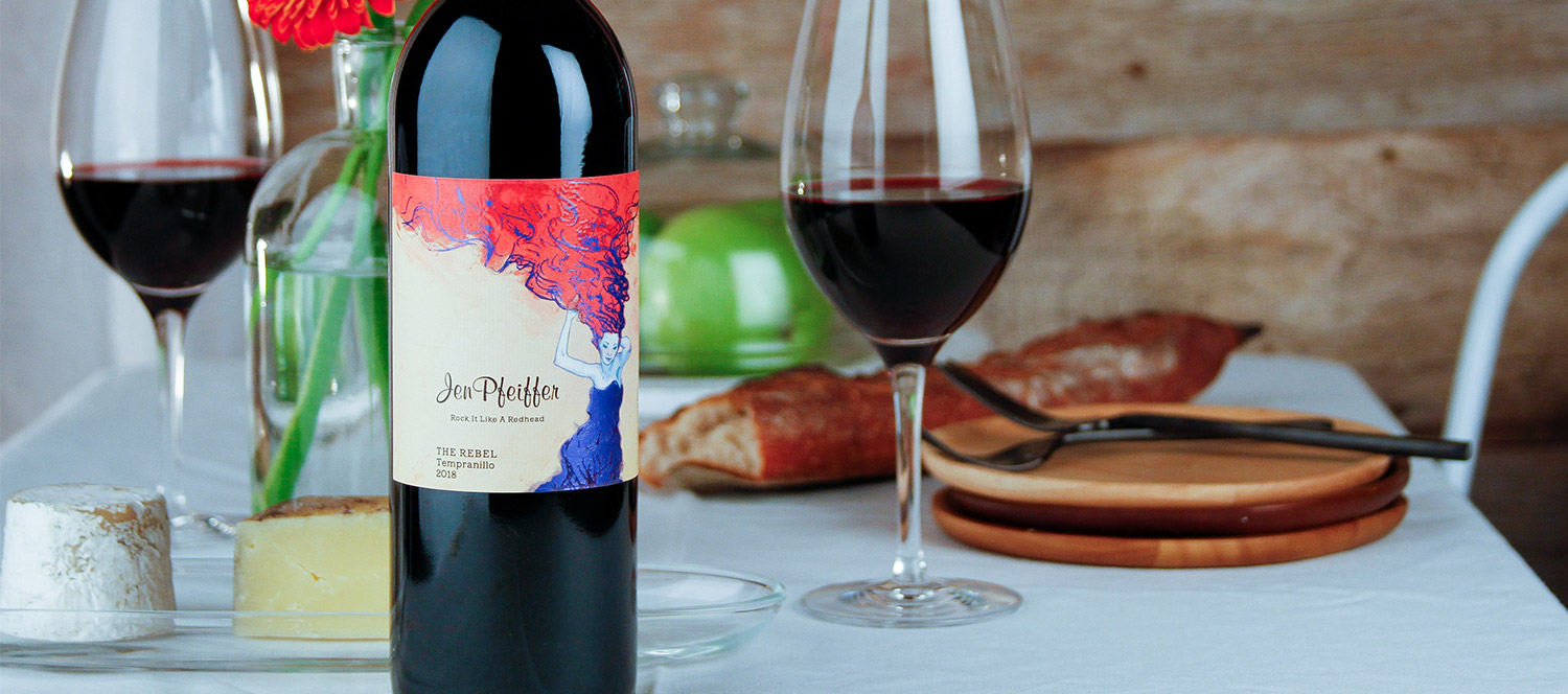 Jen Pfeiffer The Rebel Tempranillo 2018 | NakedWines.com