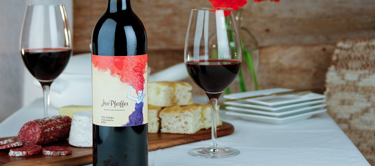 Jen Pfeiffer The Rebel Tempranillo 2018 | NakedWines.com