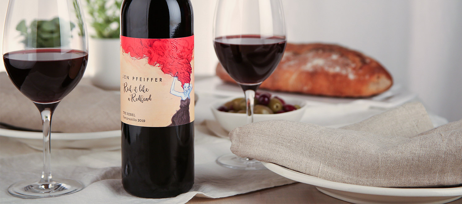 Jen Pfeiffer The Rebel Tempranillo 2019 | NakedWines.com