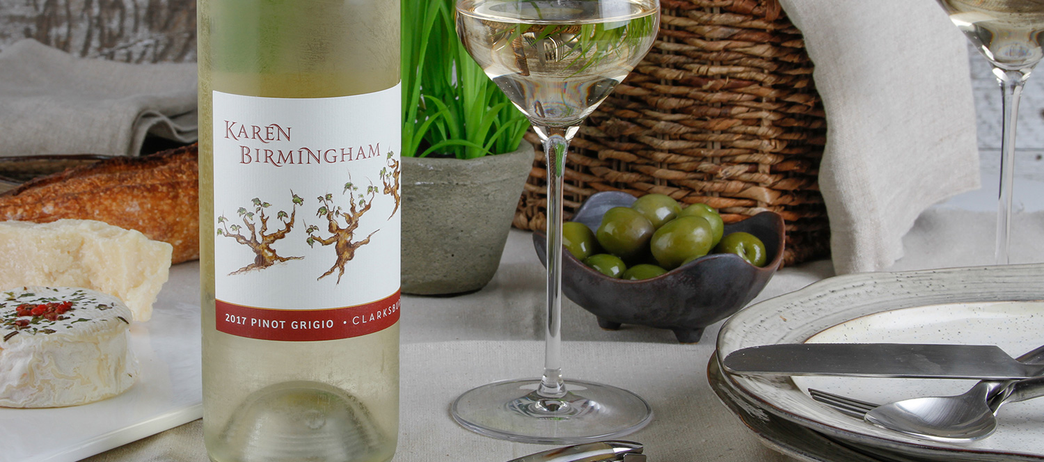 Karen Birmingham Clarksburg Pinot Grigio 2017
