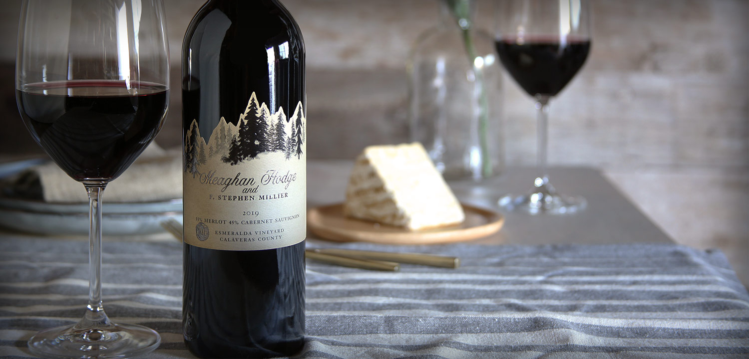 Meaghan Hodge & Stephen Millier Esmeralda Vineyard Merlot Cabernet 2019 ...