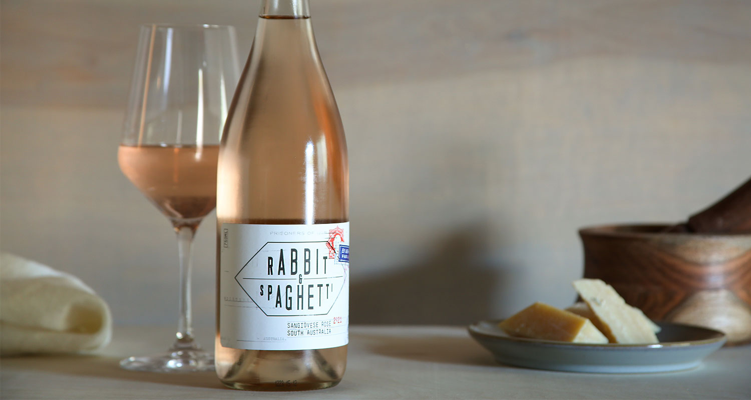Rabbit & Spaghetti Rose of Sangiovese 2021 | NakedWines.com