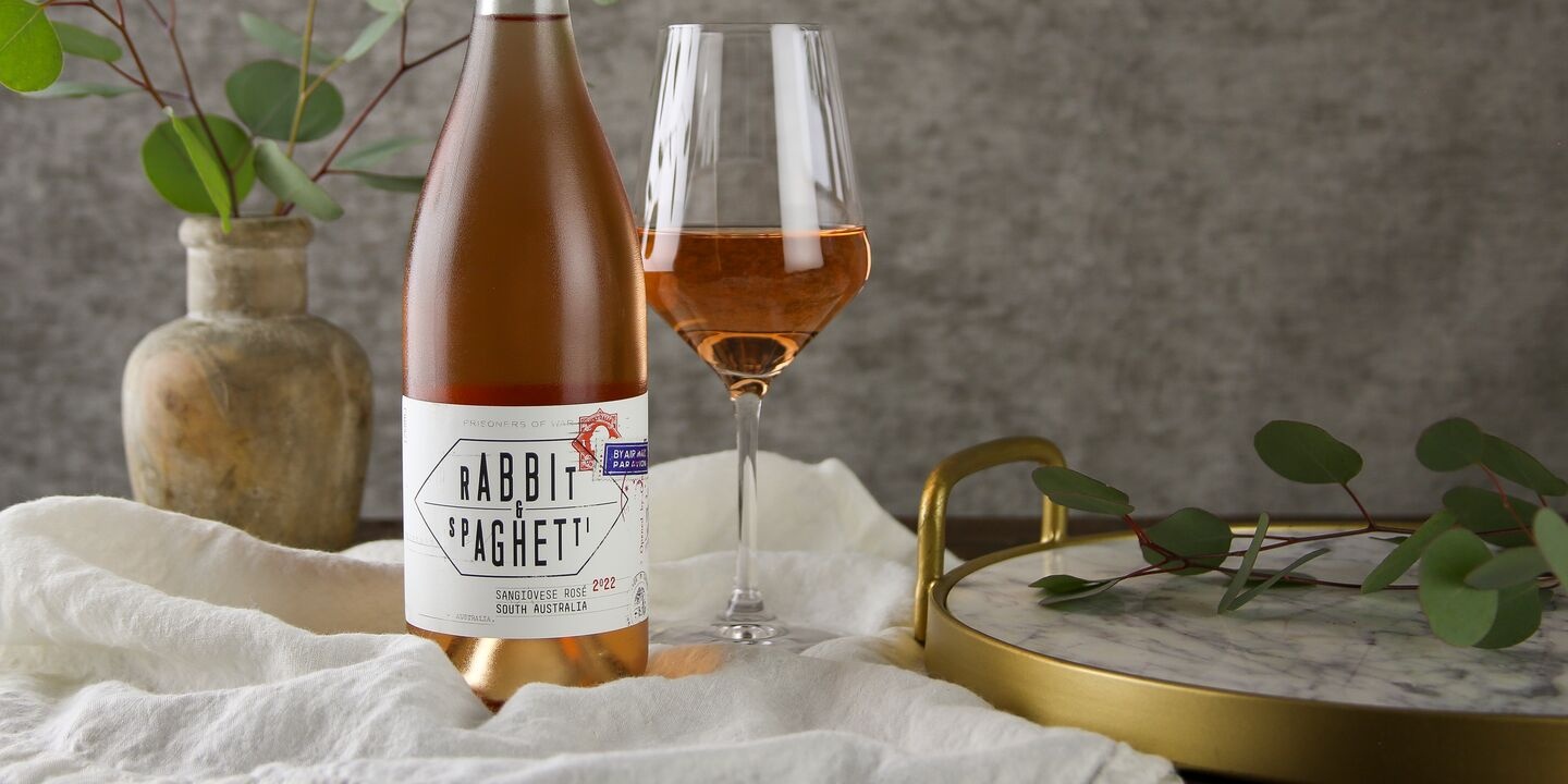 Rabbit & Spaghetti Rosé of Sangiovese 2022 | NakedWines.com