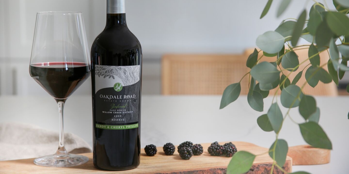 Randy & Cheryl Phillips Oakdale Road Reserve Zinfandel 2020 ...