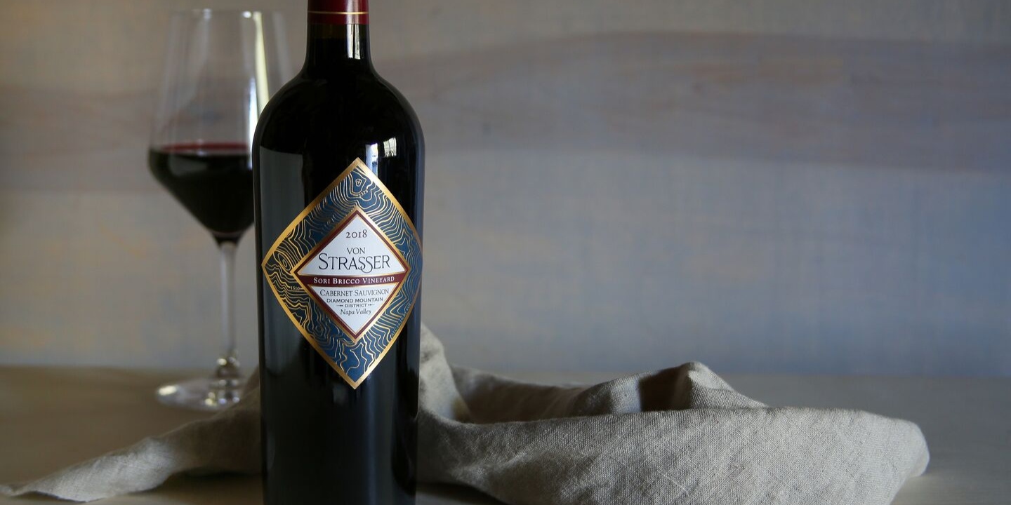 Von Strasser Sori Bricco Diamond Mountain District Cabernet Sauvignon ...