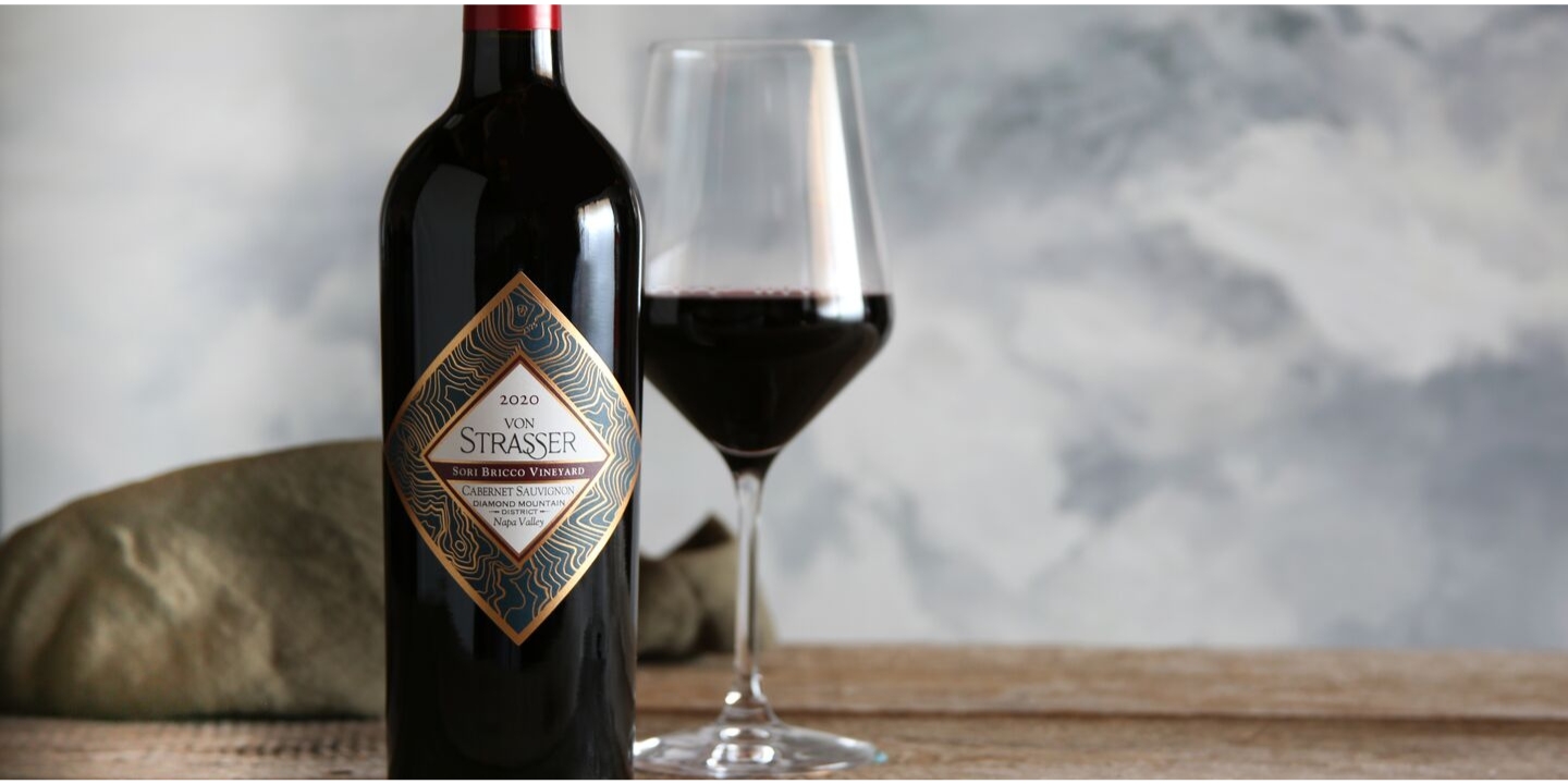 Von Strasser Sori Bricco Diamond Mountain District Cabernet Sauvignon ...